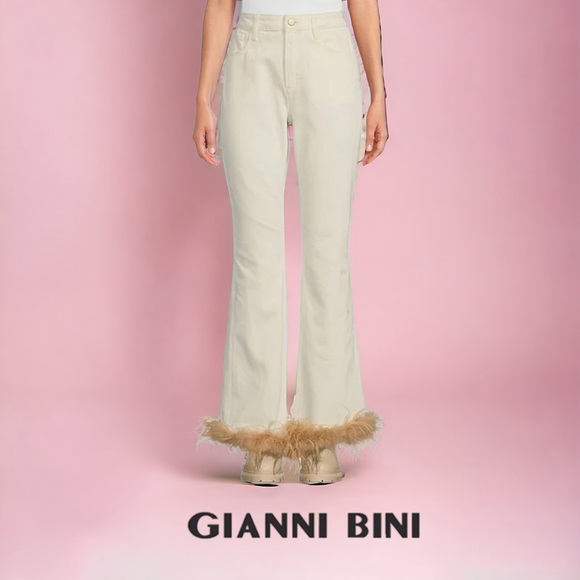 Gianni Bini | Jeans | Gianni Bini X Nastia Liukin White Denim With Tan ...
